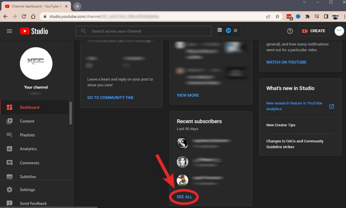How to See Your YouTube Subscribers in 2024
